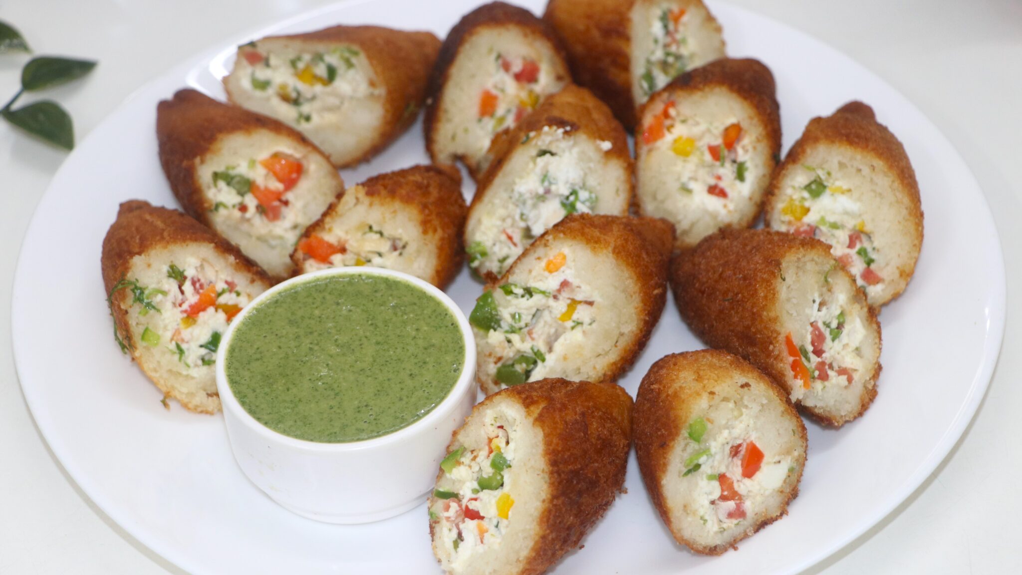 Street Style Dahi ke Sholay - Vishakha's Kitchen